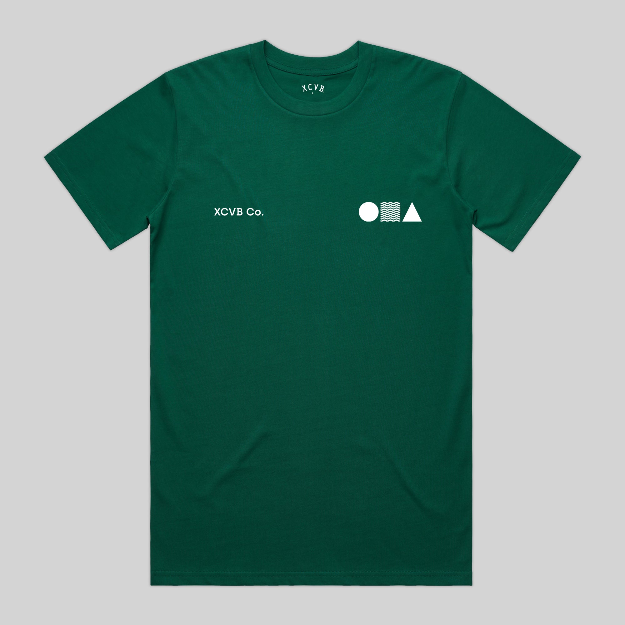 XCVB Green Shapes T-Shirt || UK Independent Streetwear Clothing Brand ...
